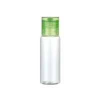 China Custom Color 120ml Plastic PET Bottle for Lotion Capacity 120ML 24/410 Flip Top Cap for sale