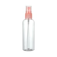 China 100ml Capacity Transparent Sprayer Bottle for Cosmetic Portable PET Plastic Bottle for sale