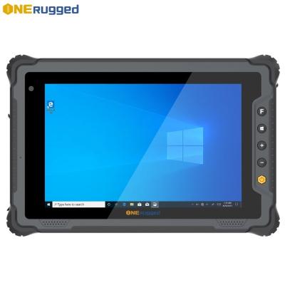 China Industrial Rugged Tablets M80J 8 Inch With Win 10 Waterproof GPS WIFI Camera NFC IP65 for sale