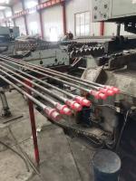 China Automatic 350KW IGBT Induction Billet Heater For Hot Forge Sucker Rod Head Forming for sale