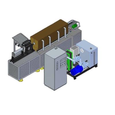 China Copper Aluminium Hot Forging Induction Heating Furnace Automatic Induction Billet Preheating Equipment for sale