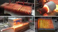 China Copper Aluminium Hot Forging Induction Heating Furnace Automatic Induction Billet Preheating Equipment for sale