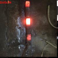 China Auto Parts Induction Heating Machine For Hot Forging Hammer Press Bolts Produce for sale