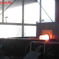 China Induction Billet Heater Machine For Hot Forge Fast Heating Steel Bar End Heating for sale
