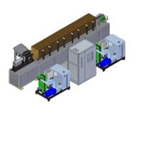 China 160KW 2 Khz Induction Heating Furnace For Forging With Water Cooler for sale