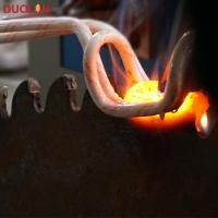China 160KW 2 Khz Induction Heating Furnace For Forging With Water Cooler for sale