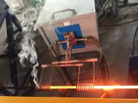China Thread Bar Long Bar Induction Heat Treatment Machine Hardening And Tempering Automatic Production Line for sale
