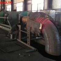 China Automatic Induction Tube Hot Bending Equipment Elbow Making Machine For Oil Gas Water Pipeline for sale