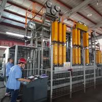China Fully Automatic Chain Induction Hardening And Tempering Machine With 15-56 Mm Link Chain Dimension for sale