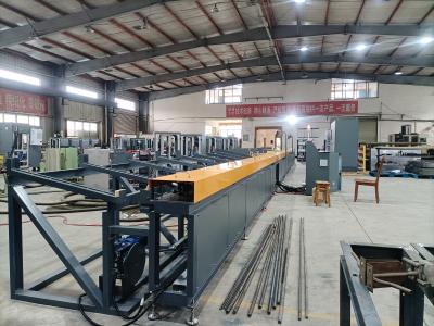 China Automatic PLC Control Round Long Bar Steel Billet Induction Heater Hardening And Tempering Production Line for sale