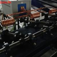 China Automatic PLC Control Round Long Bar Steel Billet Induction Heater Hardening And Tempering Production Line for sale