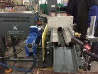 China Automatic Feeding 60KW Aluminium Round Bar Industrial Induction Heating Machine For Hot Forming for sale