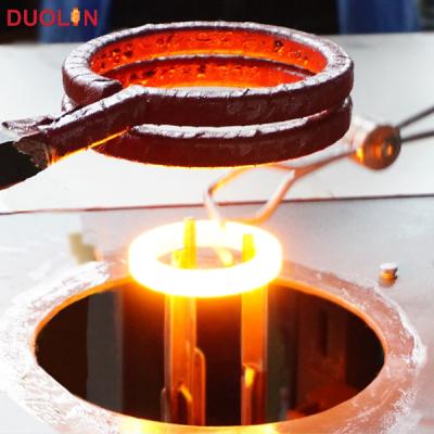 China Carbon Steel Round Ring Induction Heat Treatment Machine For Hot Forge Gear Making for sale