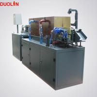 China Automatic Feeding And Delivery System Induction Heating Furnace Copper Tube Coil For Hot Forge for sale