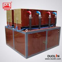 China Automatic Feeding And Delivery System Induction Heating Furnace Copper Tube Coil For Hot Forge for sale