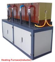China Automatic Feeding And Delivery System Induction Heating Furnace Copper Tube Coil For Hot Forge for sale