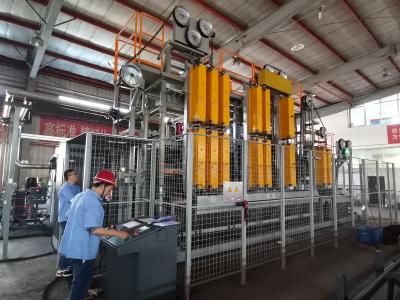 China Full Automatic Continuous Chain Induction Hardening And Tempering Heatreatment Production Line for sale