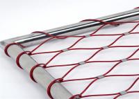 China Aviary 1.2mm-4.0mm Stainless Steel Wire Rope Mesh Net Customization for sale