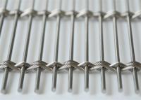 China Flexible 316 Stainless Steel Decorative Wire Mesh Architectural For Stair Railing for sale