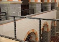 China Custom Made Architectural Railing Wire Rope Mesh For Bridges Pedestrian Walkways for sale