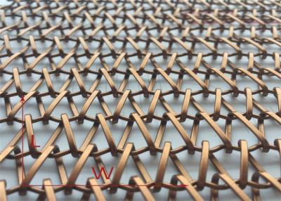 China Wall Coverings Decorative Architectural Wire Mesh Belt For Screen & Space Partition for sale
