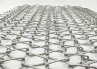 China Spiral Wire Belt Stainless Steel Architectural Mesh For Building Facades for sale