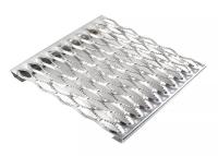 China Slip Resistant 3.5mm Stainless Steel Perforated Sheet Safety Anti Skid Plate Walkway Mesh for sale