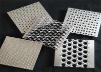 China Building Materials Anti Slip Stainless Steel Perforated Sheet Stairs Treads 2mm Thick for sale