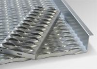 China Building Materials Anti Slip Stainless Steel Perforated Sheet Stairs Treads 2mm Thick for sale