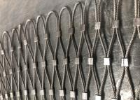 China 7x7 316 Stainless Steel Knotted Rope Mesh For Aviary for sale