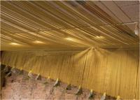 China Gunmetal Chain Link Curtain Fly Screen For Partition Divider 12x24mm for sale