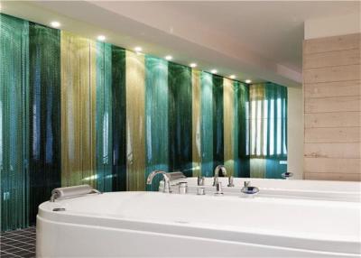 China Fly Screen Metal Chain Link Curtains 2.0mm 12x24mm For Partition Screen for sale