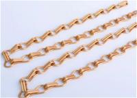 China Insect Door Aluminium Chain Link Fly Screens Gunmetal 90x210cm For Partition for sale