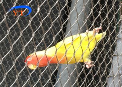 China Handwoven X Tend 1.2mm Stainless Steel Knotted Rope Mesh Bird Netting for sale