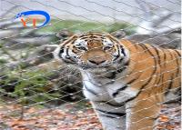 China Knitted Type 2.4mm Ss Rope Mesh Tiger Monkey Enclosure In Zoo Fence for sale