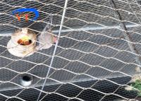 China 40x40mm Woven Zoo Wire Mesh X Tend 1.2mm Stainless Steel Animal Cages for sale