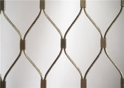 China Custom Garden Plant Wire Cable Trellis Netting 304 Stainless Steel Mesh Outdoors for sale