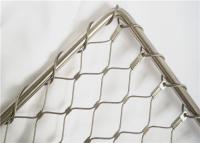 China 316L Decoration Stainless Steel Rope Mesh Garden Fence Wire Mesh 40mm for sale