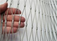 China Polish Animal Wire Mesh 304 316 Inox Cable Webnet Zoo Enclosure Mesh for sale