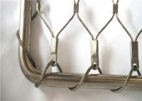 China Reinforcing Climbing Plant Mesh Support 1.2mm SS Rope Mesh for sale