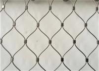 China Ss 304 Stainless Steel Rope Mesh Anti Falling 3.0mm Ferruled Type for sale