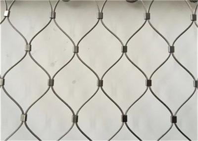 China Ss 304 Stainless Steel Rope Mesh Anti Falling 3.0mm Ferruled Type for sale