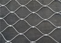 China Handwoven X Tend 1.2mm Stainless Steel Knotted Rope Mesh Bird Netting for sale