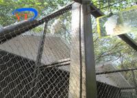 China 2.0mm Stainless Steel Rope Mesh Flexible Protection Safety Net Balustrade Cable Webnet for sale