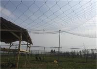 China 60x105mm Stainless Steel Rope Mesh High Tensile Black Oxidized Enclosure Fence In Zoo for sale
