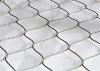 China Oem Odm Stainless Steel Ferrule Rope Mesh In Animal Enclosure And Bird Cages for sale