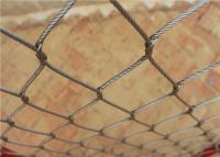 China 1.6mm Architecture Architectural Wire Mesh Facade Anti Fall 60x60mm for sale