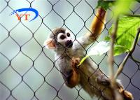 China 7x19 Stainless Steel Wire Rope Netting Zoo Enclosure 304 Diamond Shape Wire Mesh 30x30mm for sale