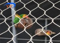 China Flexible Metal 1.0mm Stainless Steel Rope Mesh For Animal Enclosure for sale