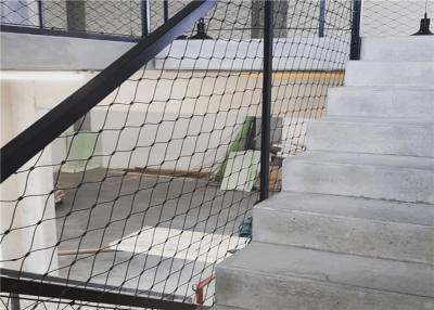 China 3.0mm Balcony Wire Mesh Balustrade 316L Stainless Steel Rope Net for sale